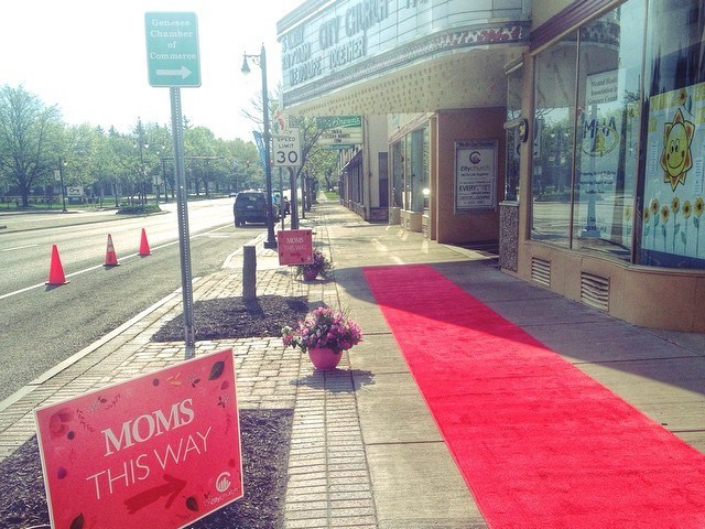 Moms we are ready for you today! Walk the red carpet into church this ...